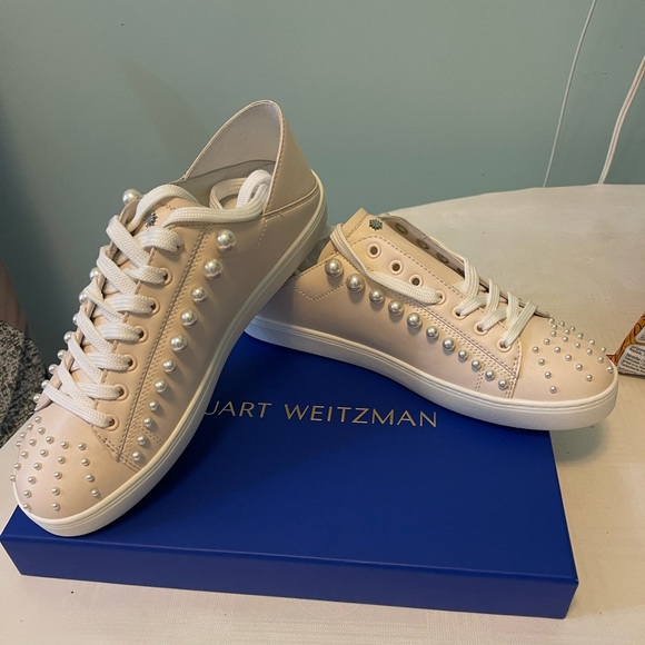 Stuart Weitzman | Shoes | Stuart Weitzman Fancy Sneacers | Poshmark